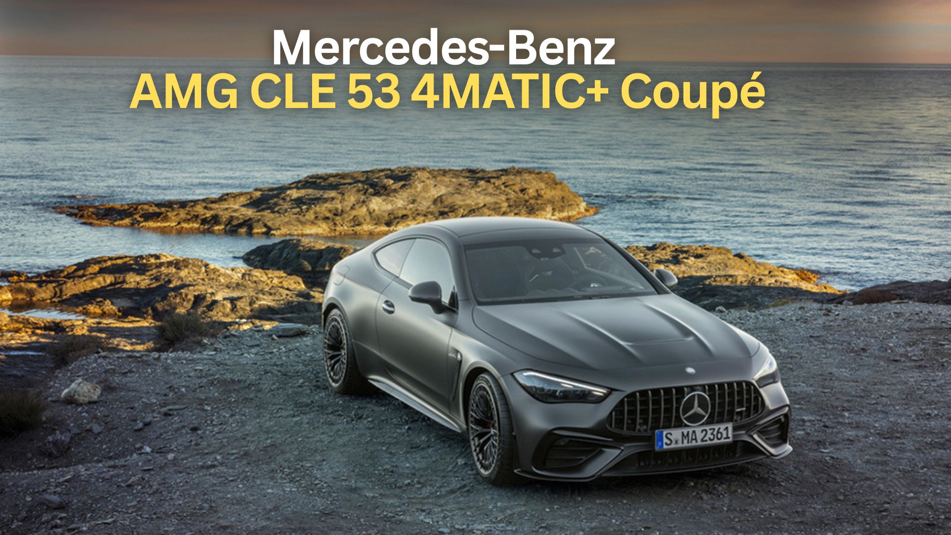 Mercedes-Benz AMG CLE 53 4MATIC+ Coupé Launched in India at Rs 1.35 Crore